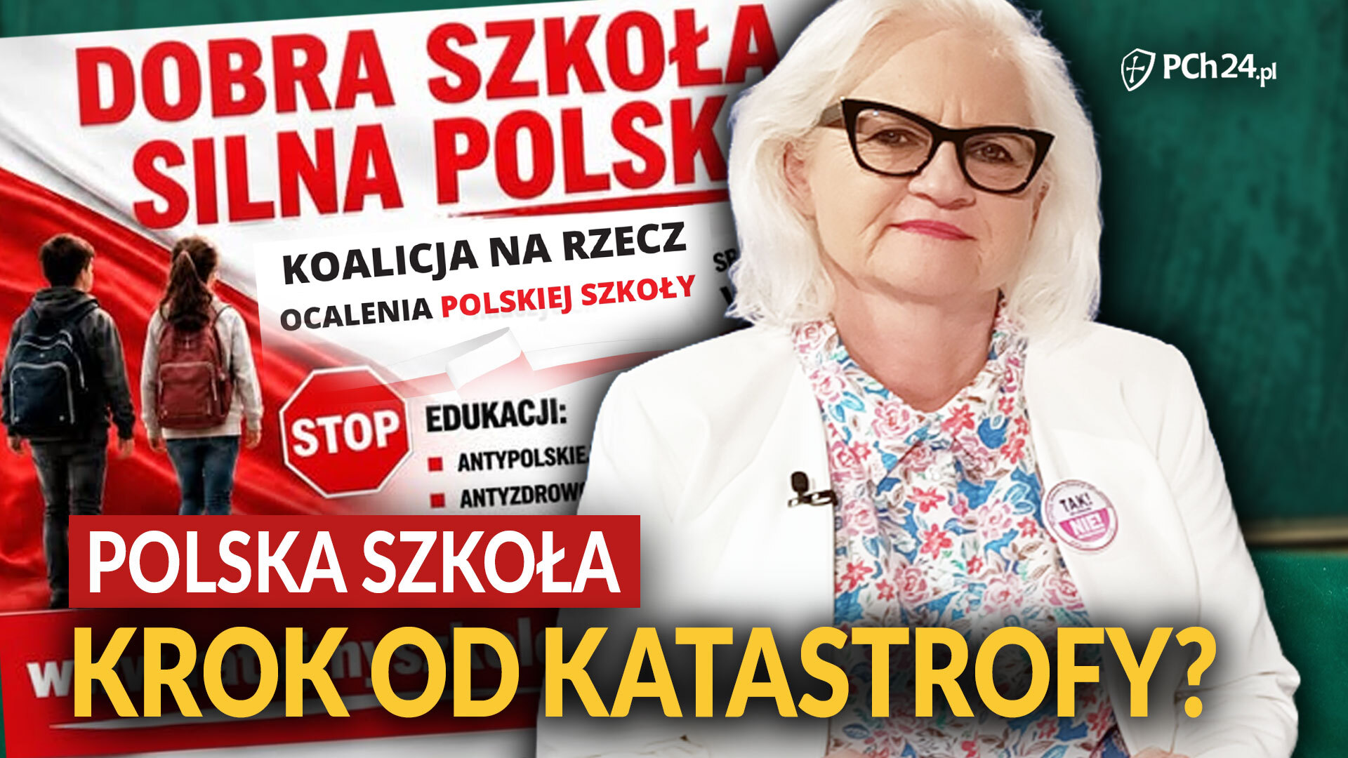 HANNA DOBROWOLSKA PO PROTEŚCIE KROPS: POLSKA SZKOŁA. TYLKO KROK OD ...